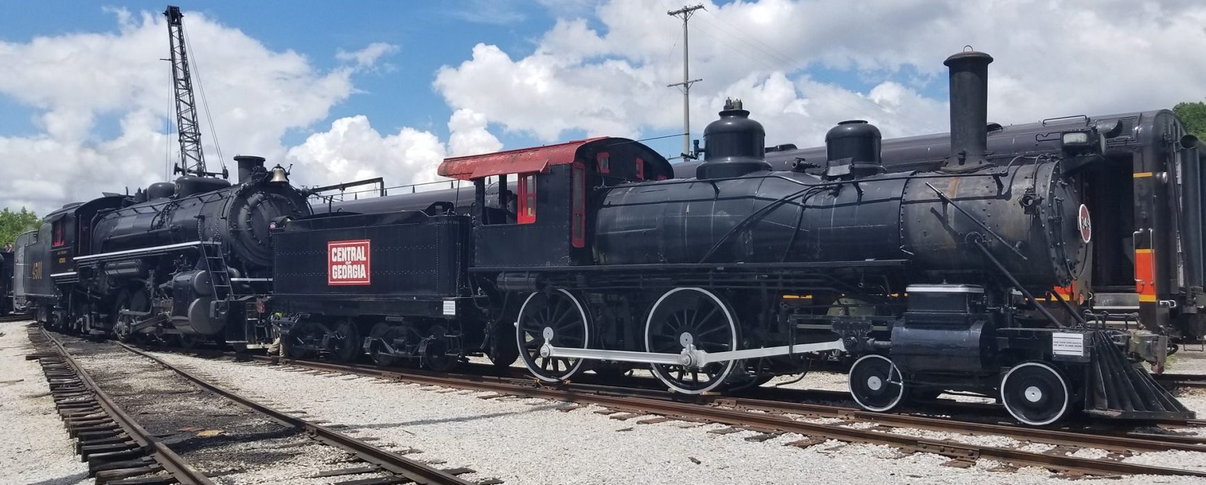 Central of Georgia 349 Steam Engine | Tennessee Valley RR