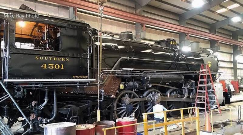 4501's Debut at TVRM Railfest, Sep 6&7!