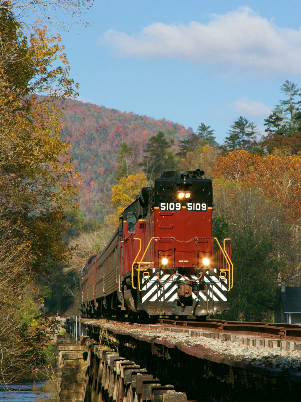 Experience Hiwassee River Gorge Aboard TVRM's Scenic Railroad
