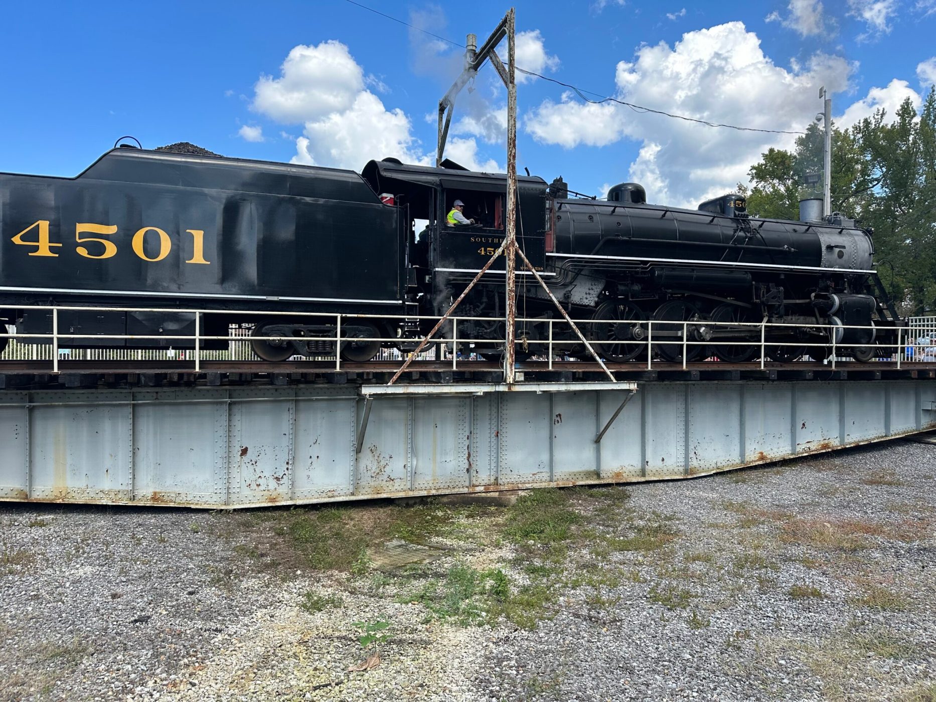 Summerville's Historic Railroad Turntable