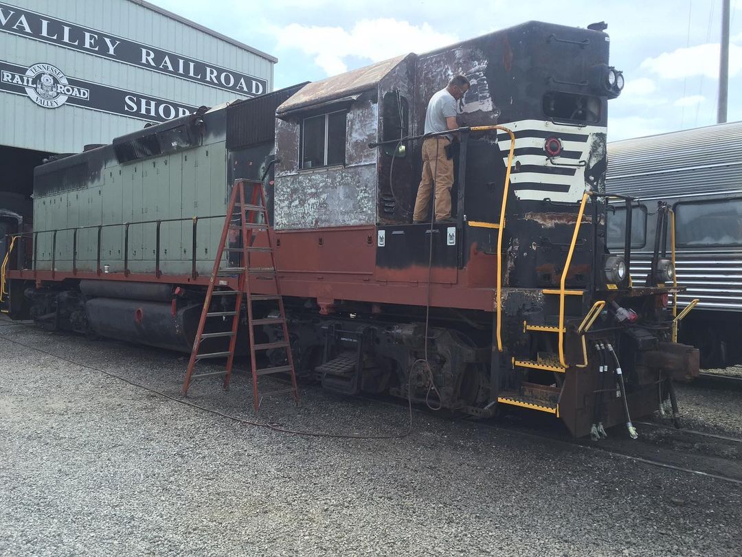 TVRM Locomotive Restoration: Reviving Railroad History