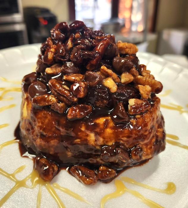 New Turtle Cinnamon Rolls at Depot Deli, TVRM