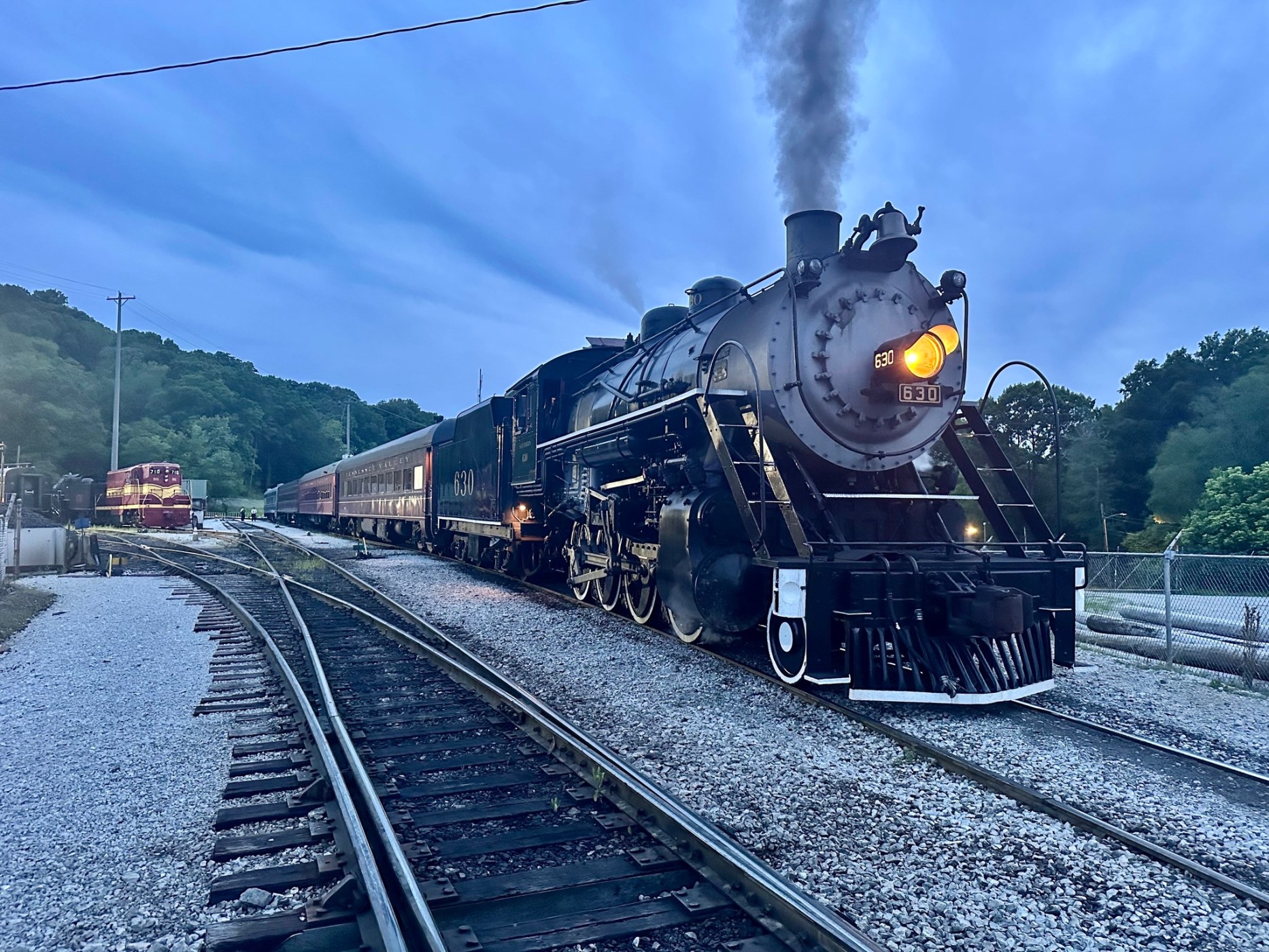 Celebrate 2024 with Evening Ridge Runner Train Rides!