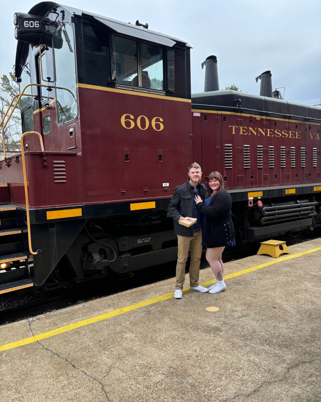 Love in Motion: A Magical Train Proposal at TVRM